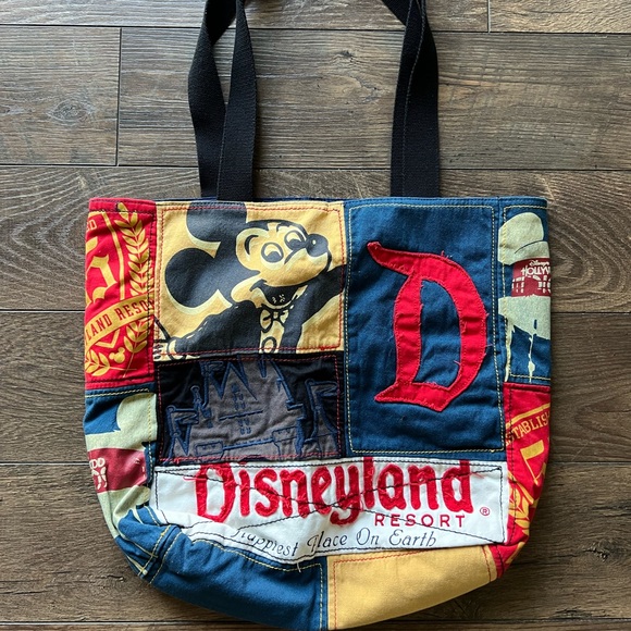 Disney | Bags | Disneyland Vintage Print Tote | Poshmark